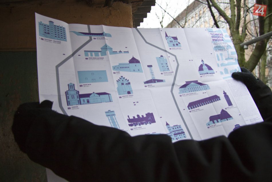 Mapa technických pamiatok Prešova je už na svete: Pozrite si, ako vyzerá